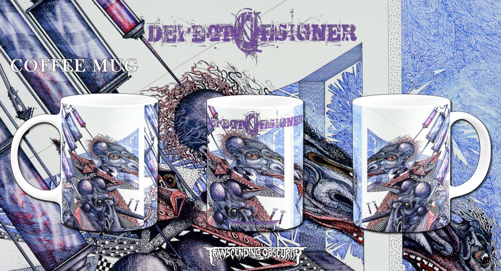 DEFECT DESIGNER - Neanderthal Artwork Coffee Mug - TRANSCENDING OBSCURITY