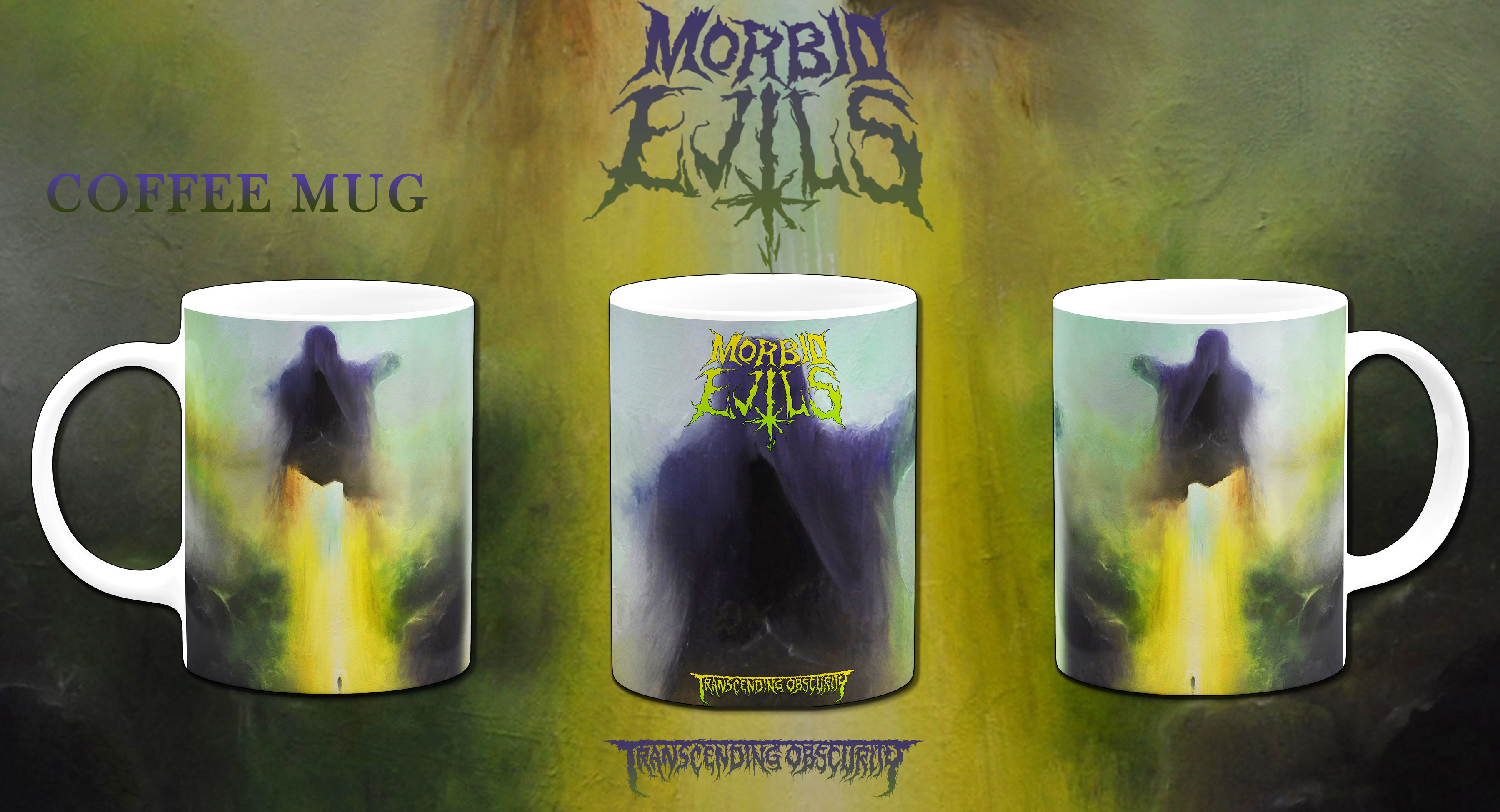 MORBID EVILS - Supernaturals Artwork Coffee Mug - TRANSCENDING OBSCURITY