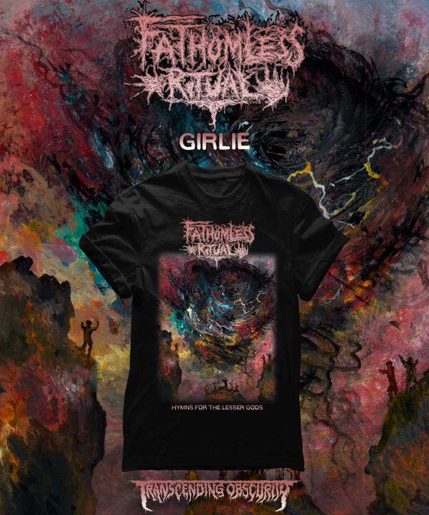 FATHOMLESS RITUAL - Hymns For The Lesser Gods Girlie T-shirt ...
