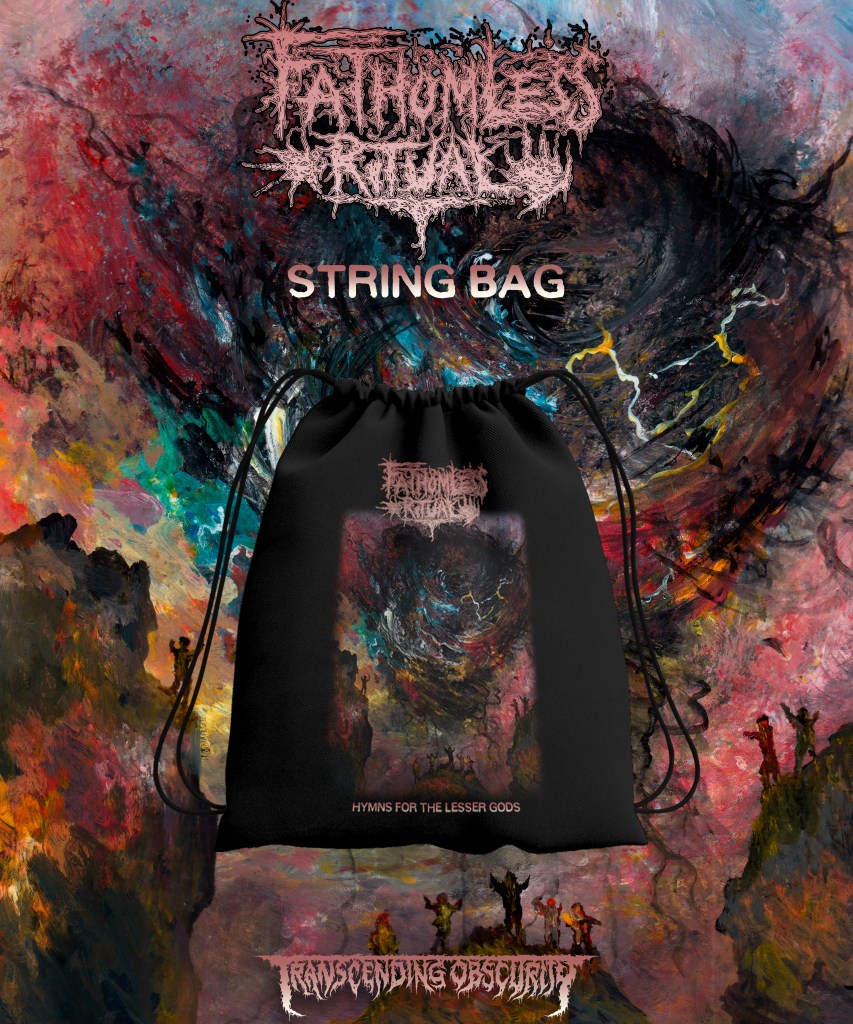 FATHOMLESS RITUAL - Hymns For The Lesser Gods String Bag - TRANSCENDING ...
