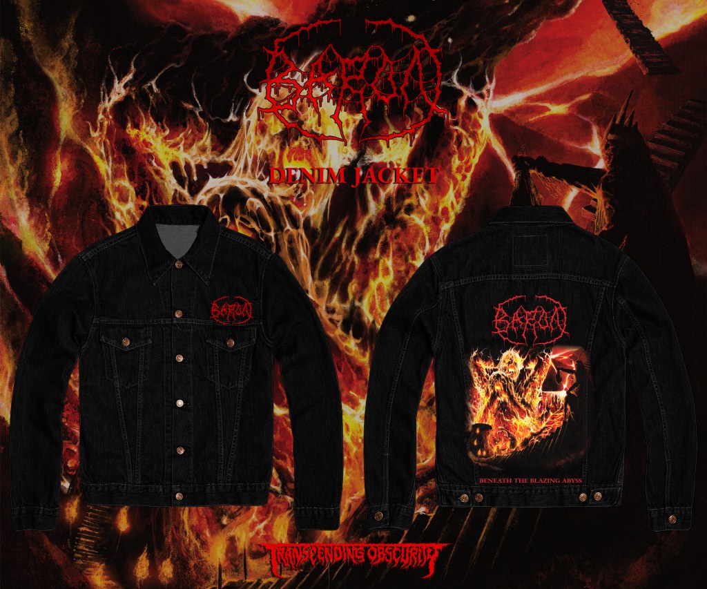 BARON - Beneath the Blazing Abyss Denim Jacket - TRANSCENDING OBSCURITY