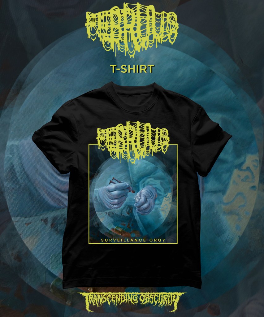FEBRUUS - Surveillance Orgy Artwork T-shirt (Copy) - TRANSCENDING OBSCURITY