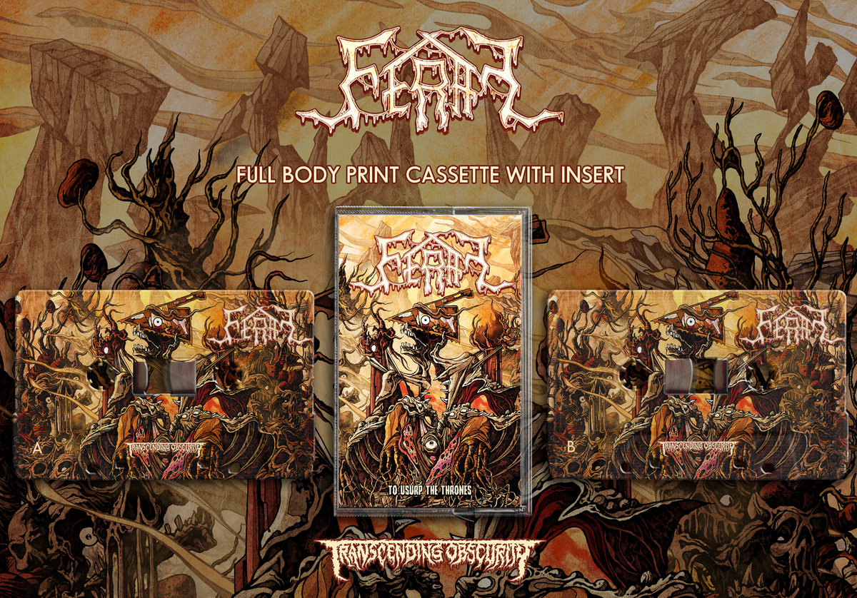 FERAL - To Usurp The Thrones Cassette (Limited and Hand-numbered to 100 ...