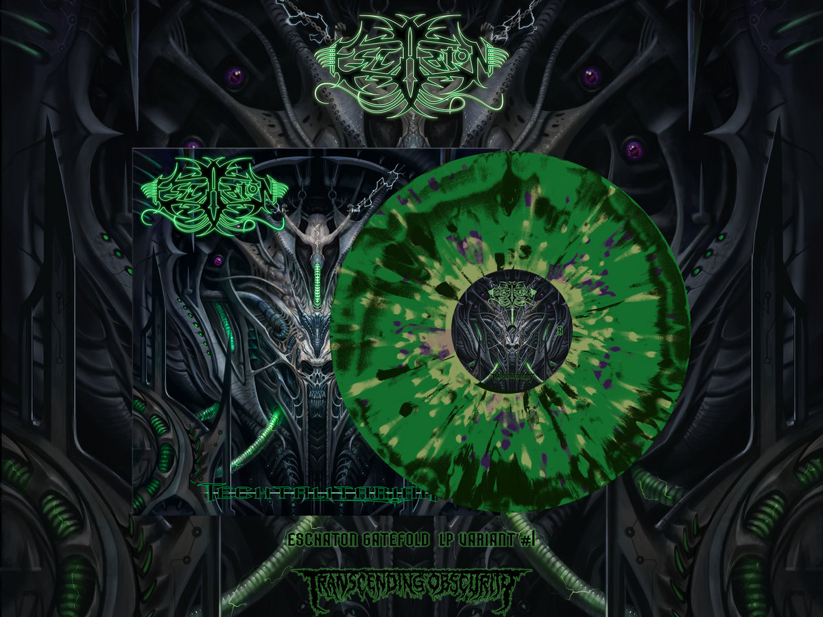 ESCHATON - Techtalitarian Gatefold LP with Metallic Effect and UV ...